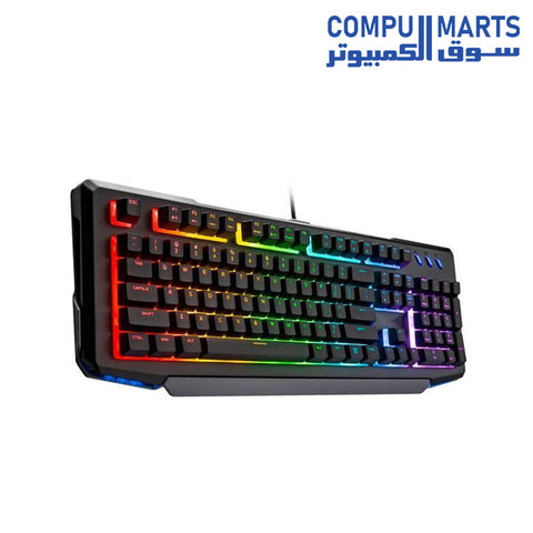 Rosewill NEON K42 Wired Membrane Mechanical Gaming Keyboard ...