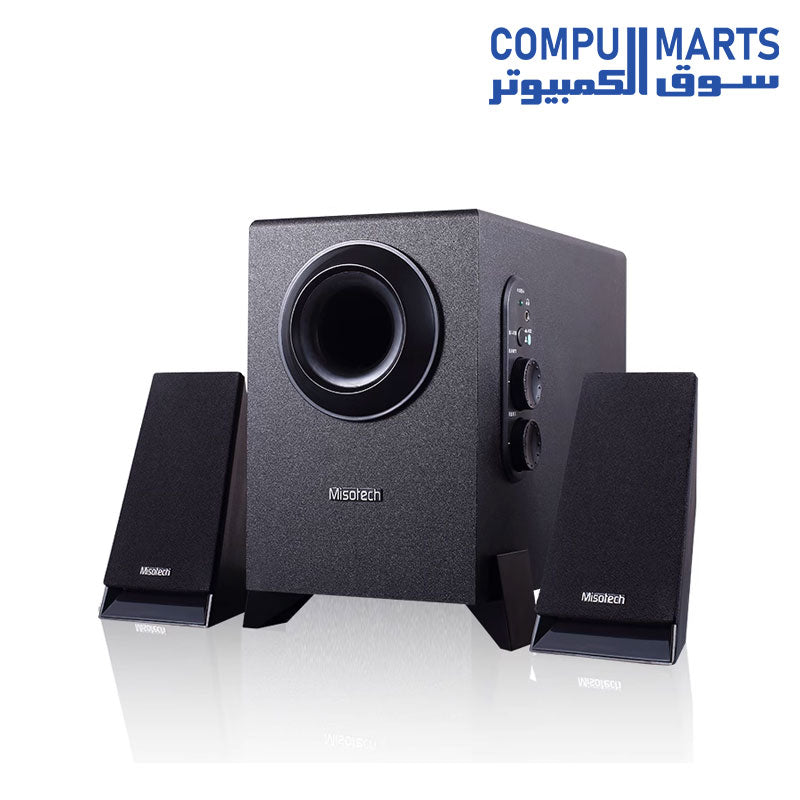 misotech ST-302S Bluetooth 2 1 subwoofer audio computer notebook speak ...