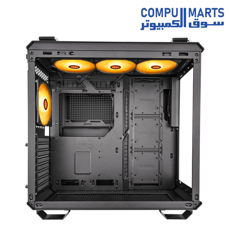 ASUS TUF GT502 PLUS TG 4x Pre Installed RGB Fans ATX Mid-Tower ...