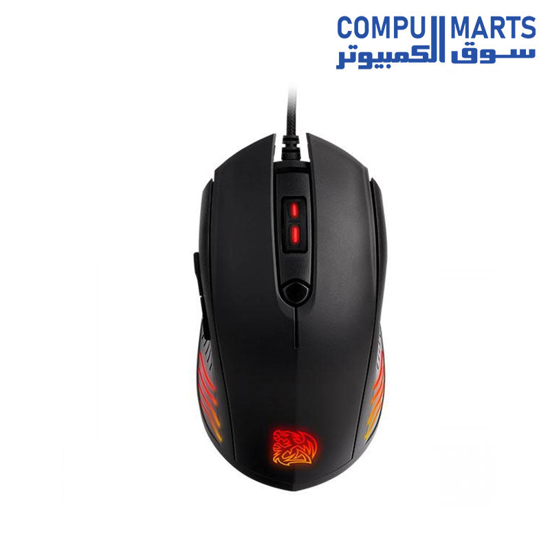 ماوس الألعاب Thermaltake Talon V2 MO-TLN-WDOTBK-01، أسود – Compumarts Egypt
