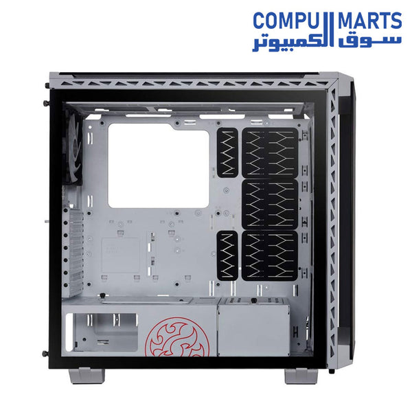 XPG BATTLECRUISER ATX Mid-Tower Gaming Computer Case w/ Tempered Glass ...