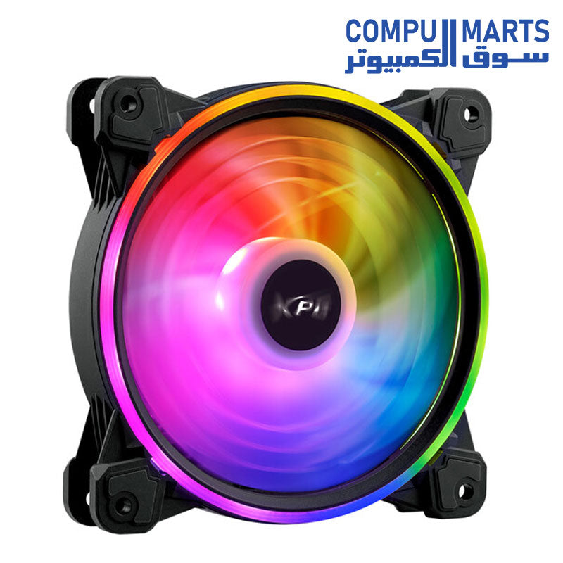 XPG Hurricane 120mm ARGB Dual Ring PWM Case Fan – Compumarts - سوق ...