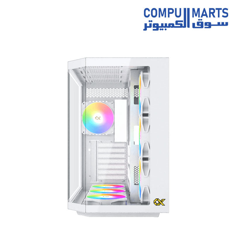 Xigmatek CUBI II Arctic Argb, Mid Tower Case – Compumarts - سوق الكمبيوتر