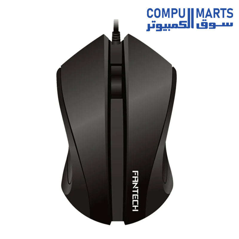 FANTECH T533 Premium Office Mouse, Black Gaming Mouse – Compumarts - سوق الكمبيوتر