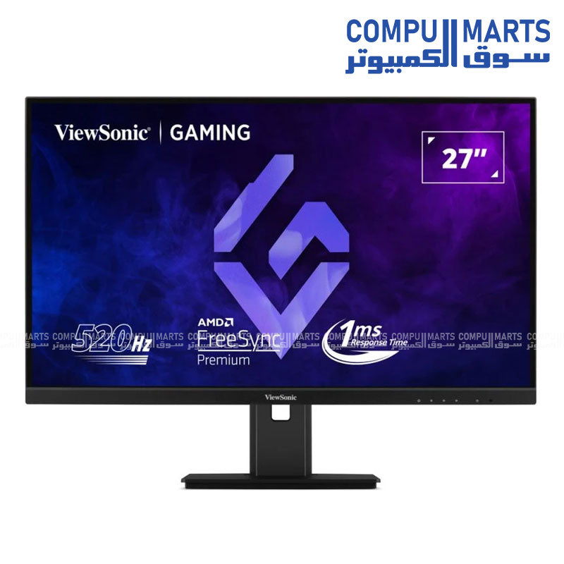 ViewSonic XG2737 – 27″ FHD 520 Hz Gaming Monitor | Egypt – Compumarts Egypt