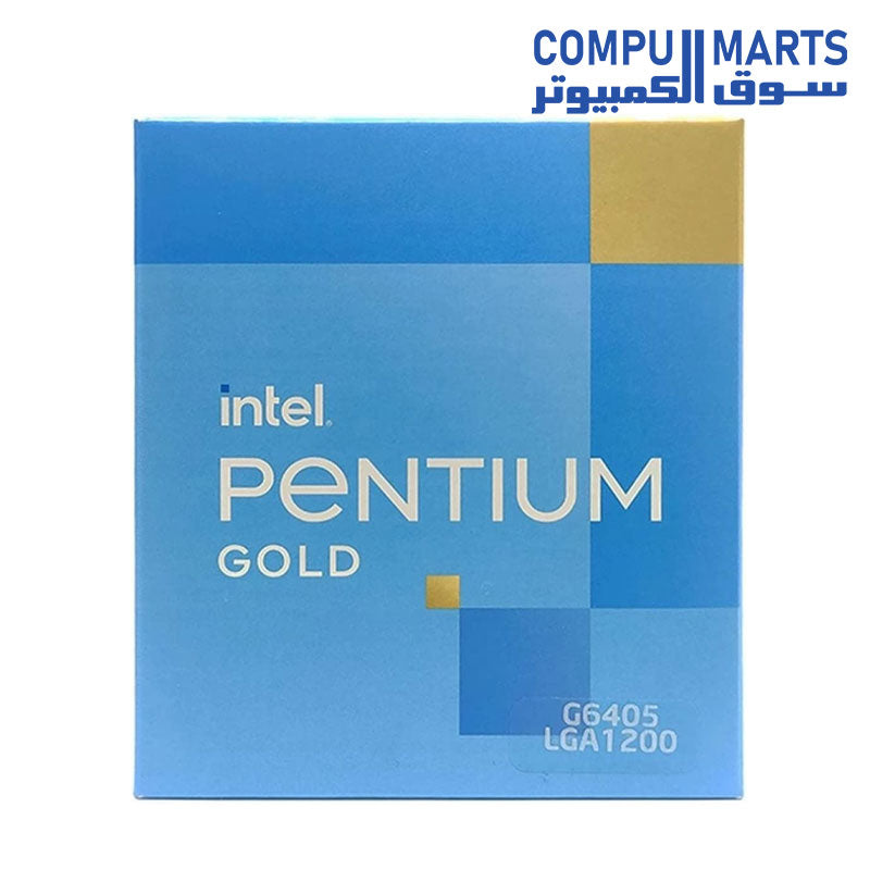 Intel Pentium Gold G6405 4.1GHz 4MB Desktop Processor Boxed Roll over ...