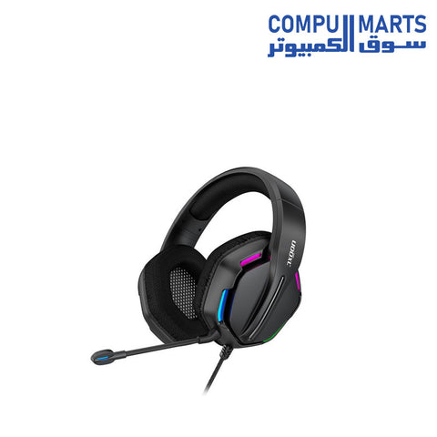 AXGON AX2GHE1 Ergo LED Light Gaming Headset with Noise-canceling micro ...