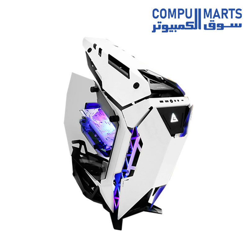 Antec Torque White/Black Aluminum ATX Mid Tower Computer Case ...