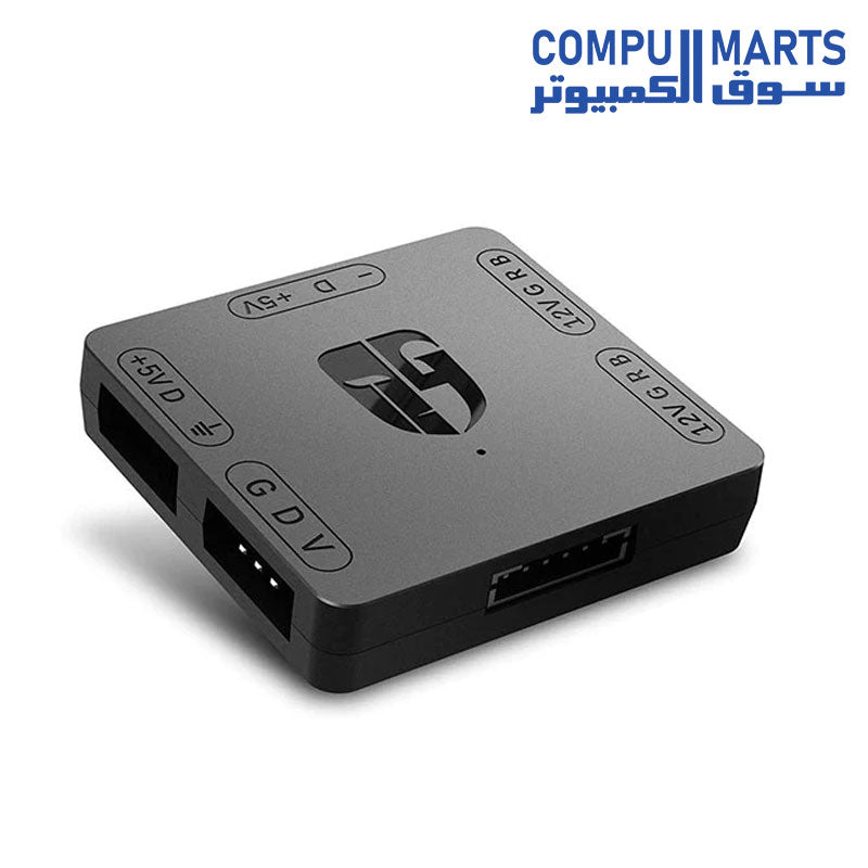 Convertor RGB Deepcool - Convert 3-pin (+5V) ARGB Fans to 4-pin (+12V ...