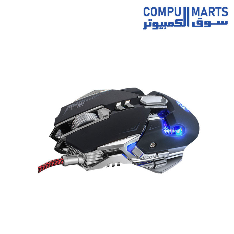 Ghost King Mouse Gaming Mechanical RGB Black – Compumarts - سوق الكمبيوتر