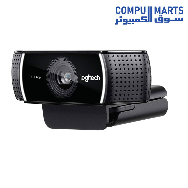 Logitech C922 Pro Stream Webcam, HD 1080p/30fps or HD 720p/60fps, Digi ...