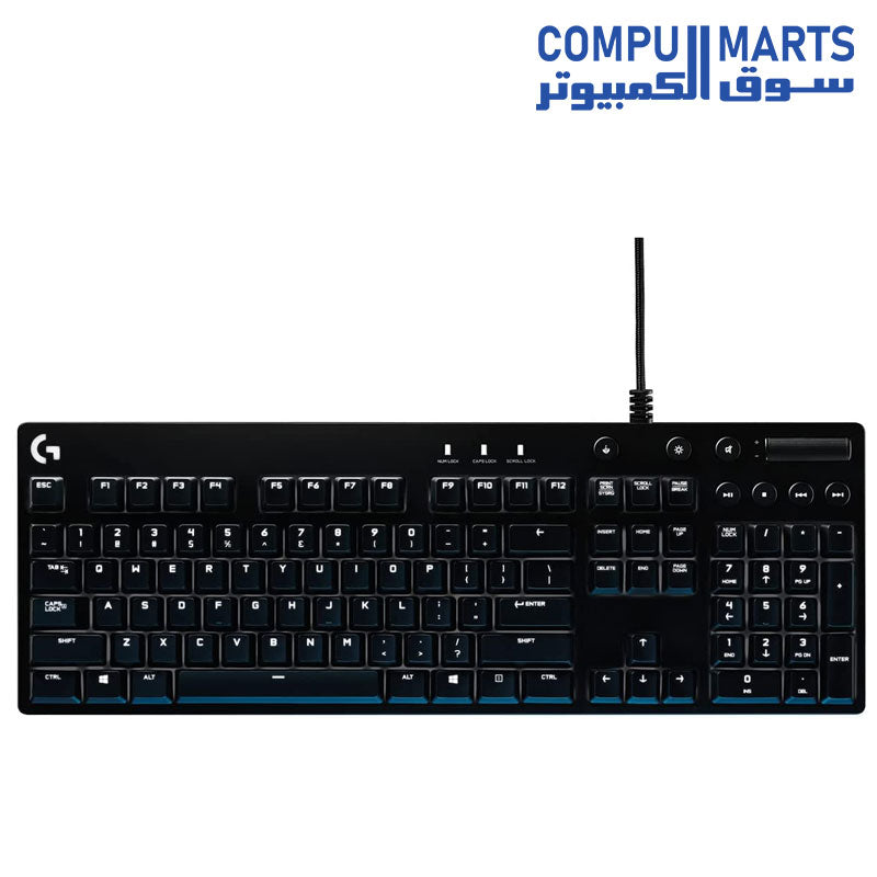 Logitech G910 Orion Spectrum RGB Wired Mechanical Gaming Keyboard, Bla ...