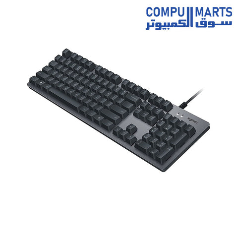 Logitech K840 Mechanical Keyboard with Romer G mechanical Switches for ...