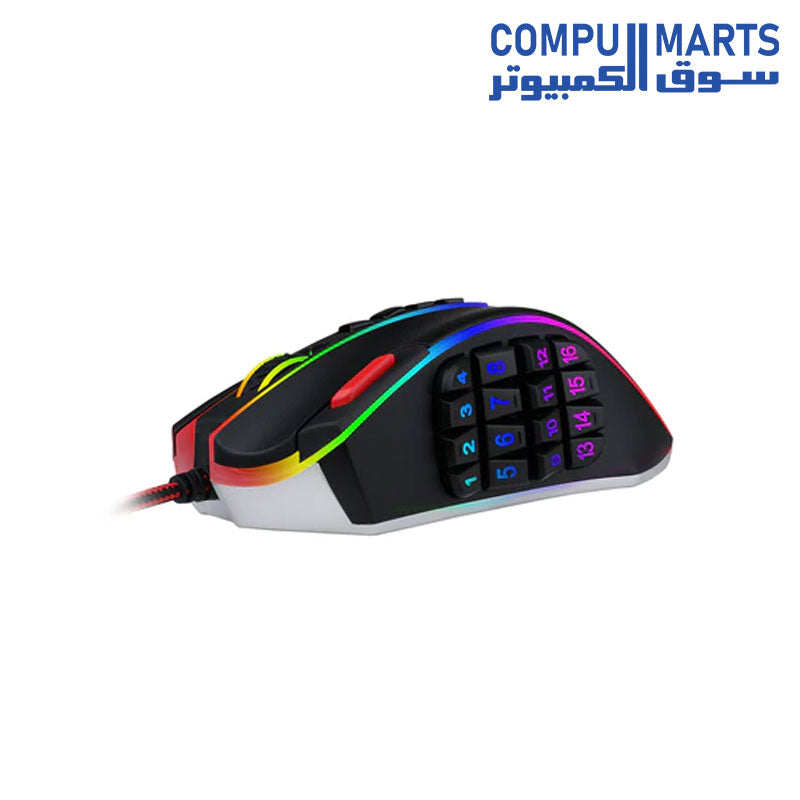 Redragon M990 Legend RGB 24000 DPI High-Precision Laser Mouse ...