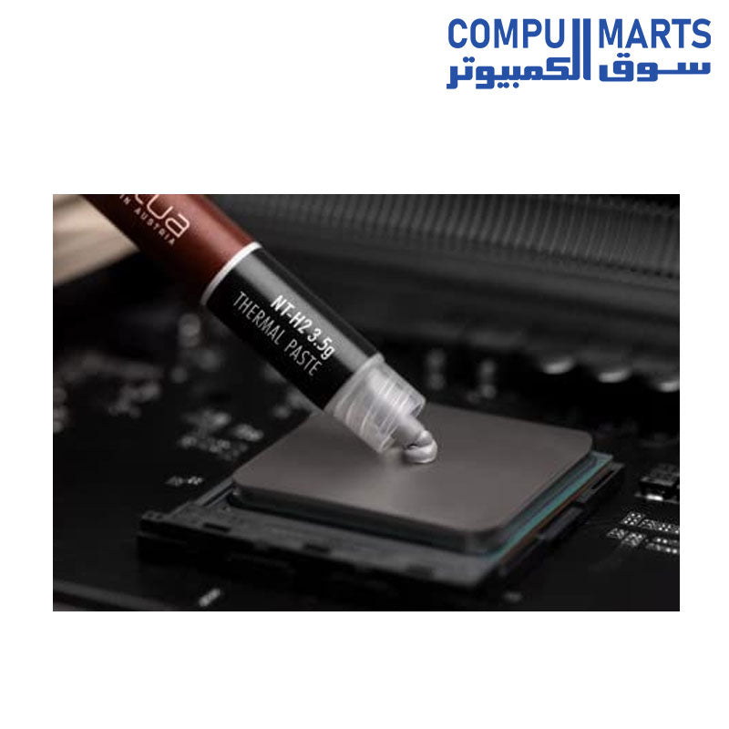 Noctua NT-H2 3.5g, Pro-Grade Thermal Compound Paste incl. 3 Cleaning W ...