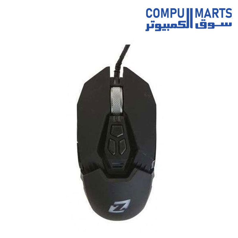 Zero Electronics ZR-2200 Wired Gaming Mouse - Black – Compumarts Egypt
