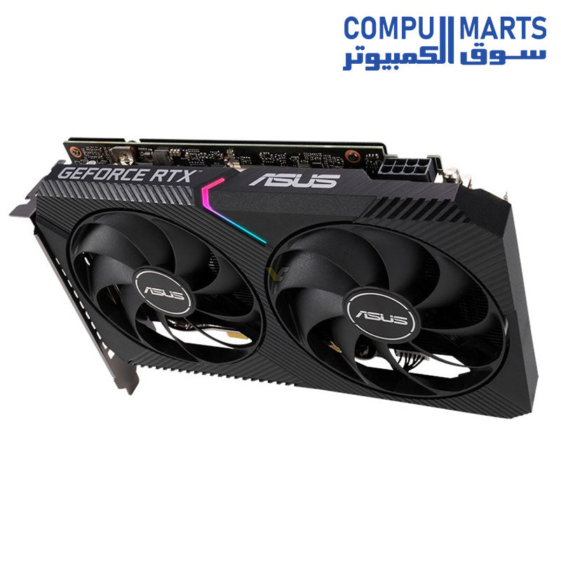 ASUS Dual GeForce RTX 3060 V2 OC Edition 12GB GDDR6 GRAPHIC CARD ...